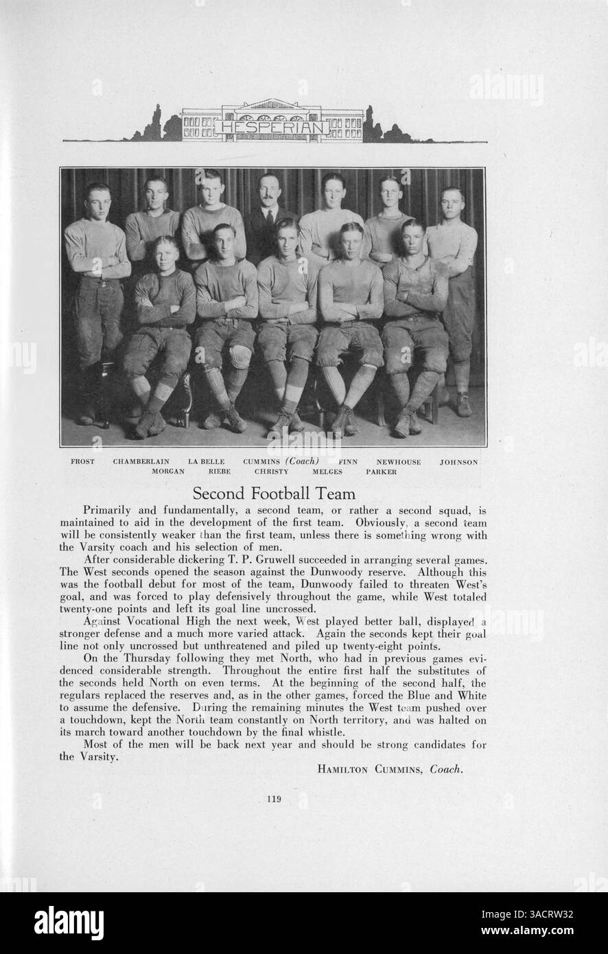 This high school yearbook from 1923 documents the students, teachers ...