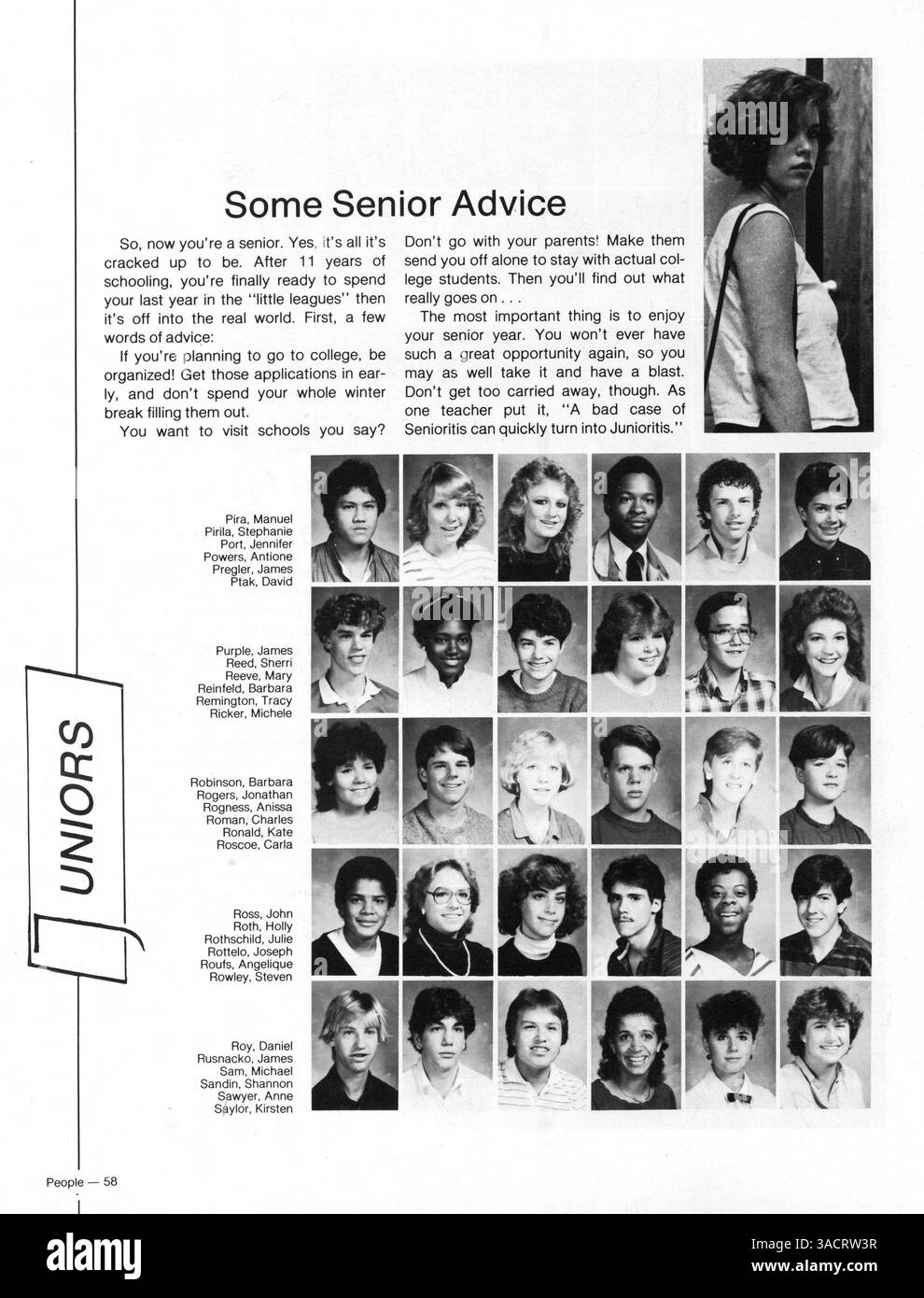 The South High Yearbook, Tiger 1985, documents significant events of ...