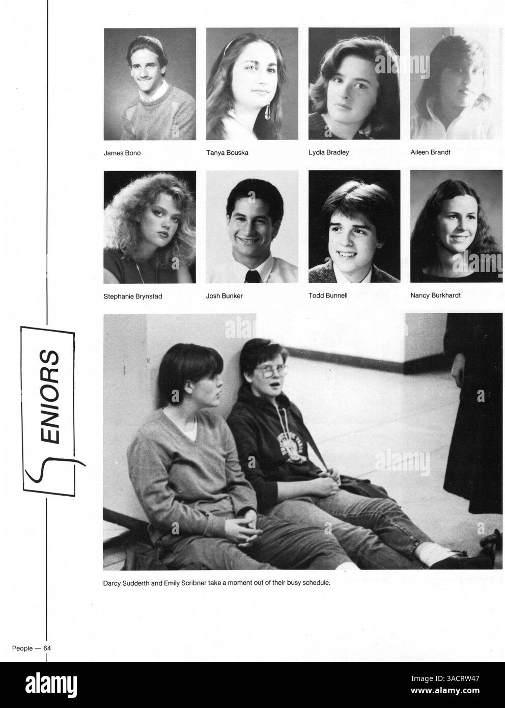 Tiger 1985, the South High Yearbook, captures significant events and ...