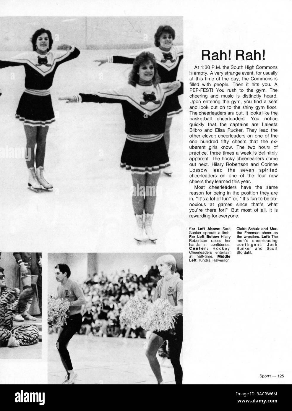The South High Yearbook, Tiger 1985, captures the highlights of the ...