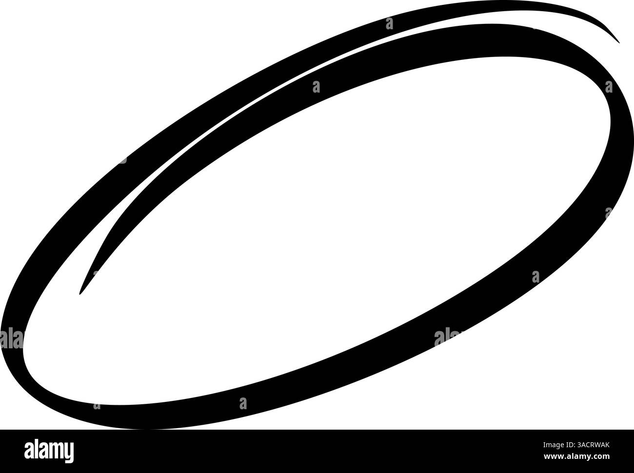 Hand-drawn highlight strokes with pencil, pen, and marker textures ...