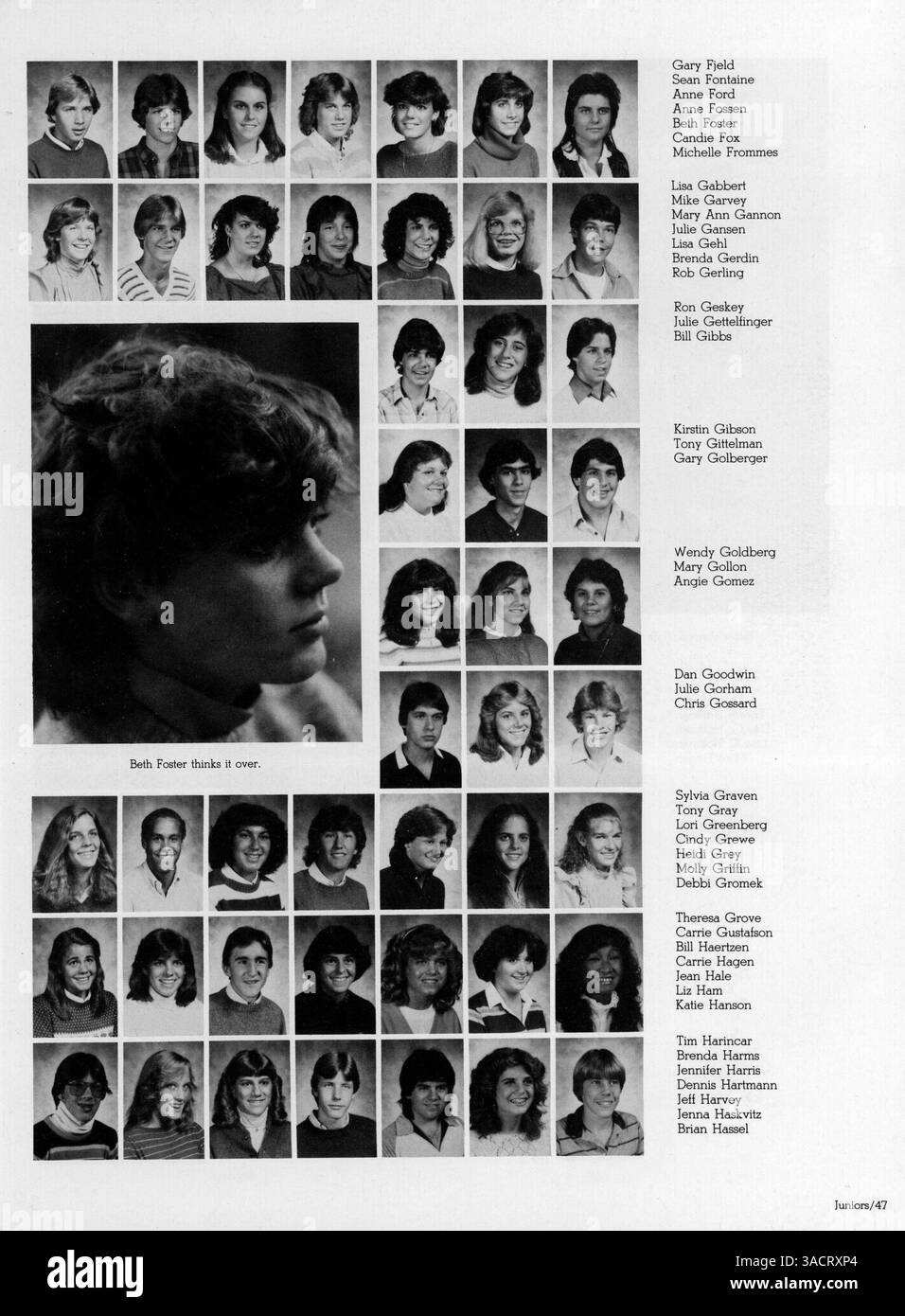 This yearbook from Hopkins High, Regalia '83, highlights the ...