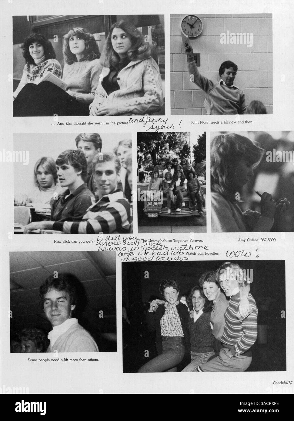 This yearbook from Hopkins High documents the key events, student life ...