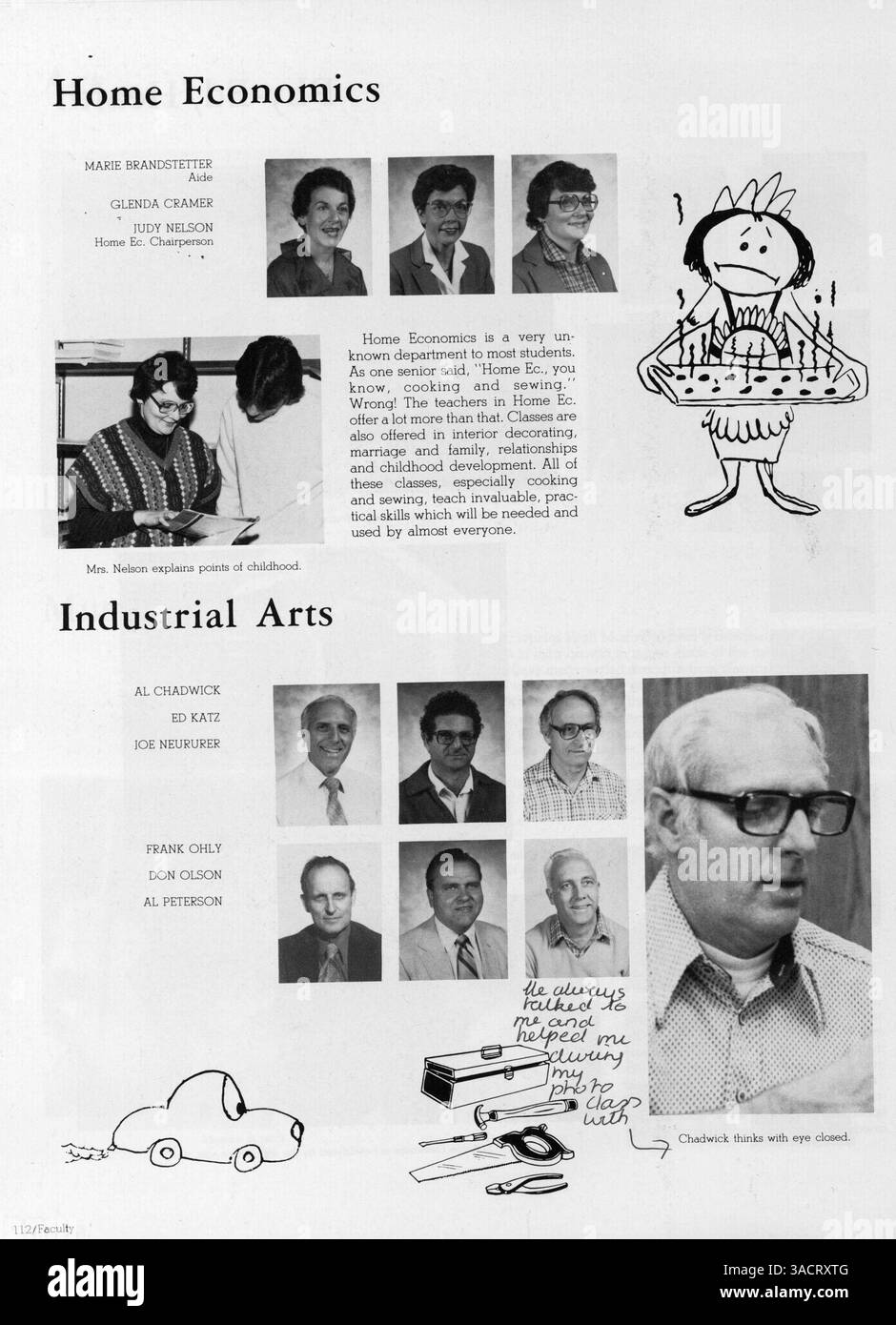 The 1983 yearbook, 'Regalia,' features a collection of student ...