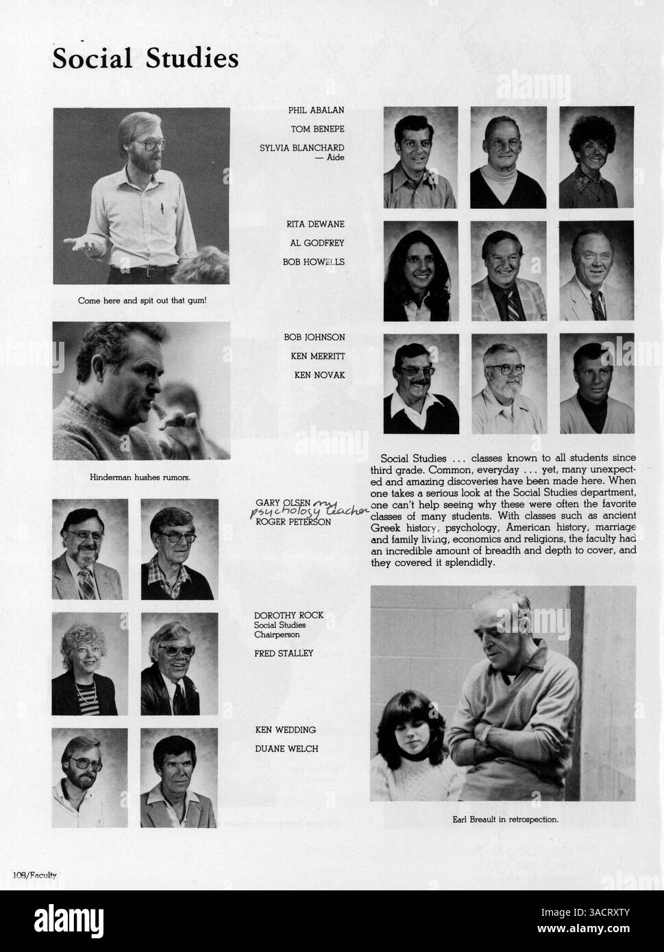 The 1983 Hopkins High School yearbook, titled 'Regalia,' features ...