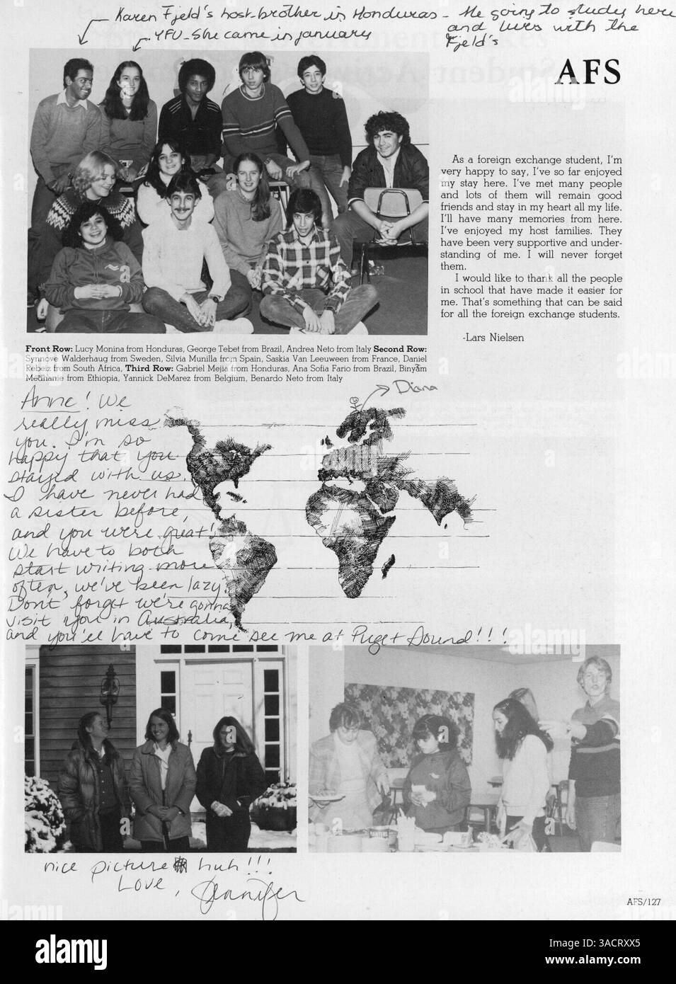 The 'Regalia' yearbook of 1983 includes a complete record of student ...