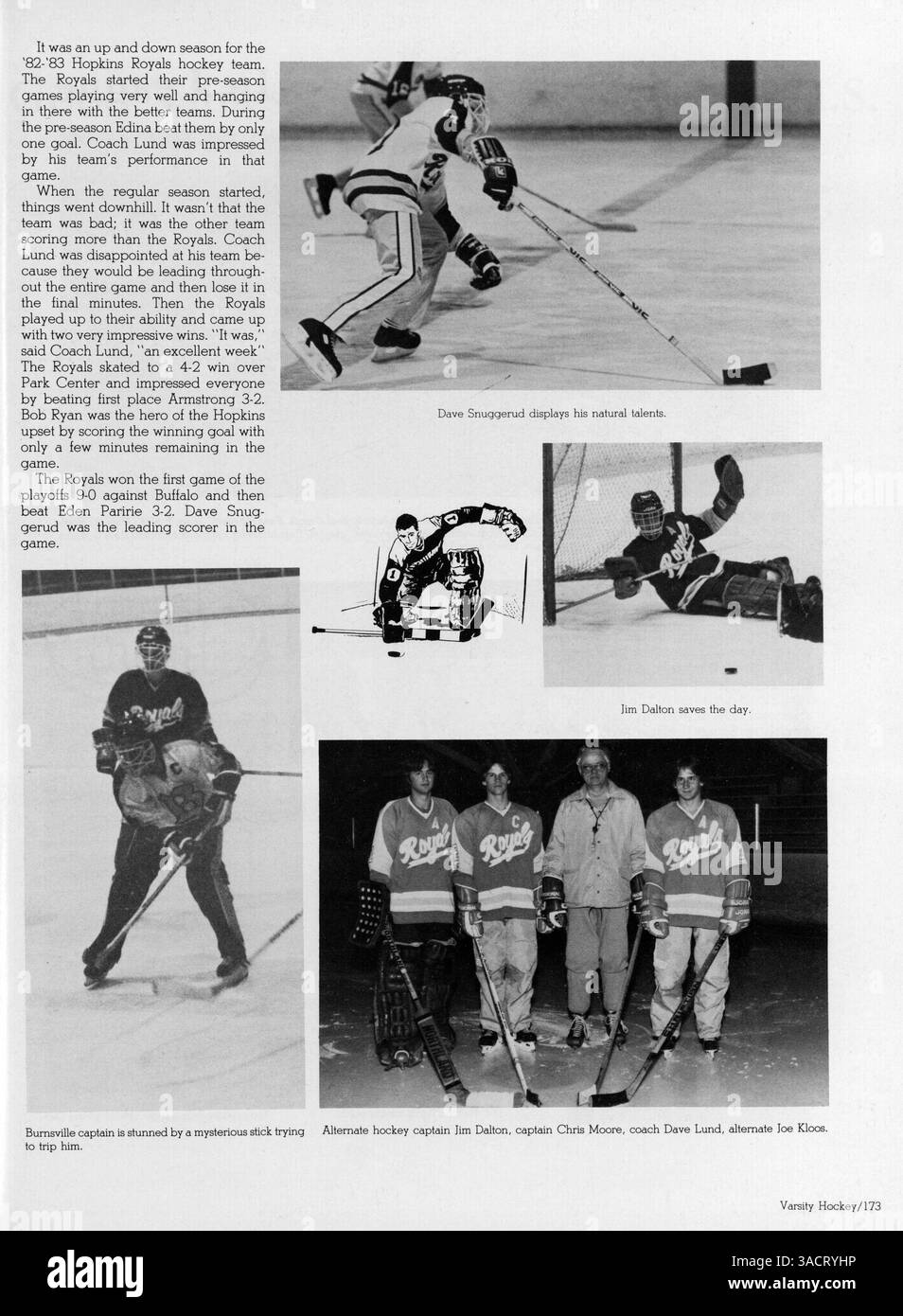 Featuring student portraits and school events Black and White Stock ...