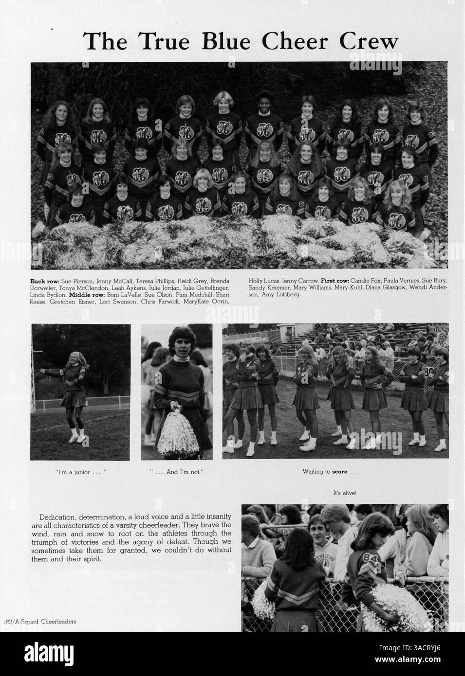 Hopkins High's 1983 'Regalia' yearbook documents key events and ...