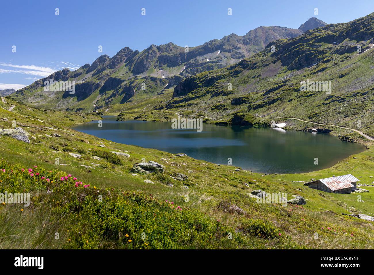 One of the giglachseen lakes in styria hi-res stock photography and ...