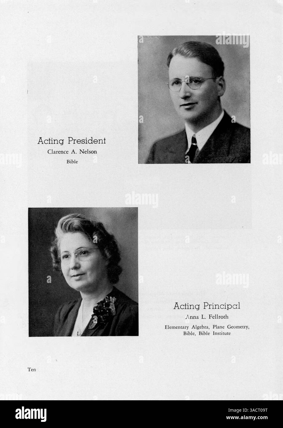 The 1944 edition of Minnehaha Academy’s 'Antler' yearbook documents ...