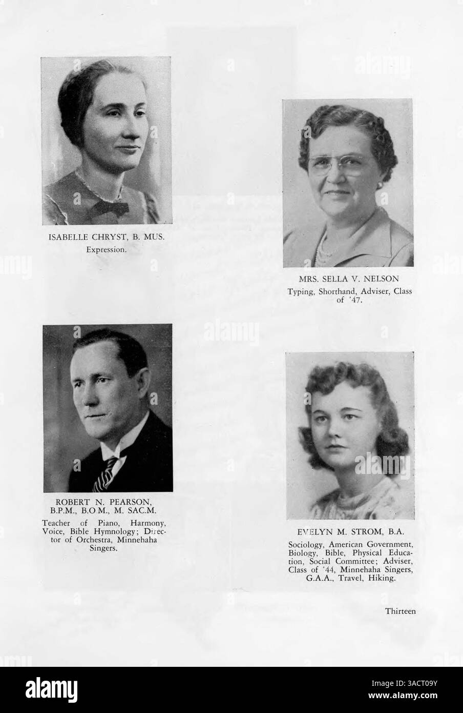 Minnehaha Academy's 1944 'Antler' yearbook captures key moments from ...