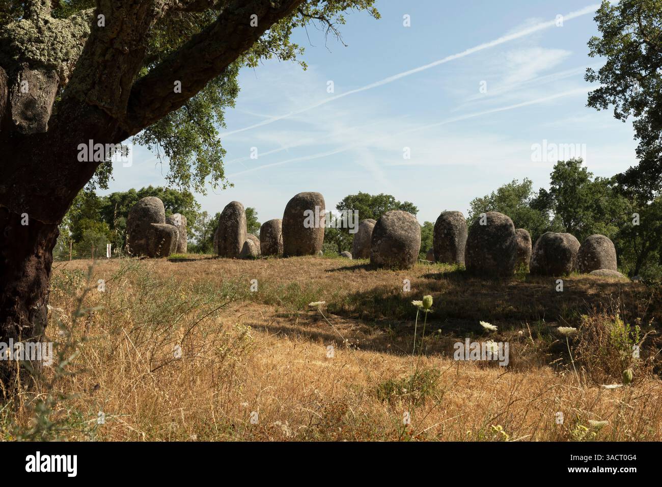 A three phase stone age stone circle hi-res stock photography and ...