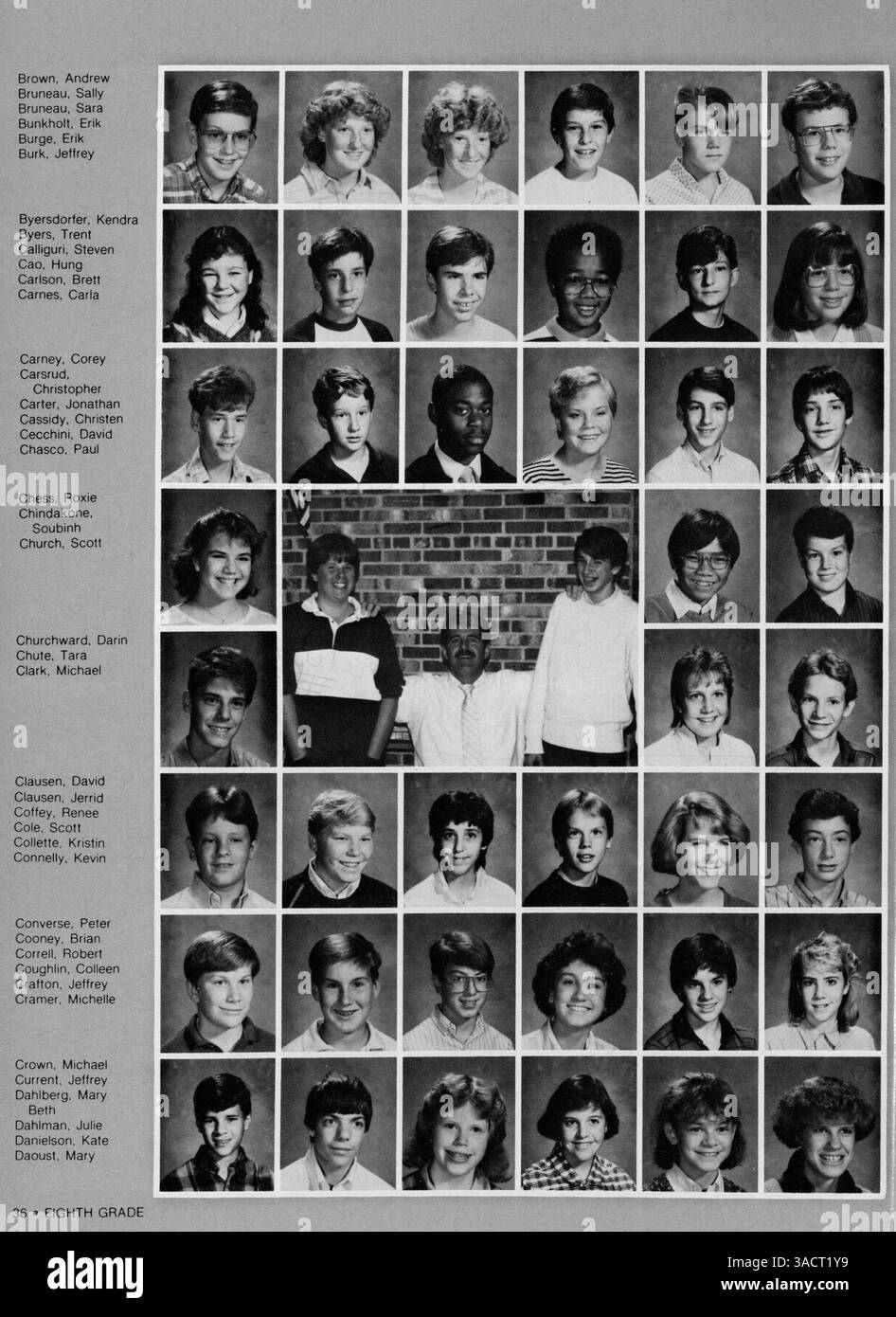 Junior high school annual Black and White Stock Photos & Images - Alamy