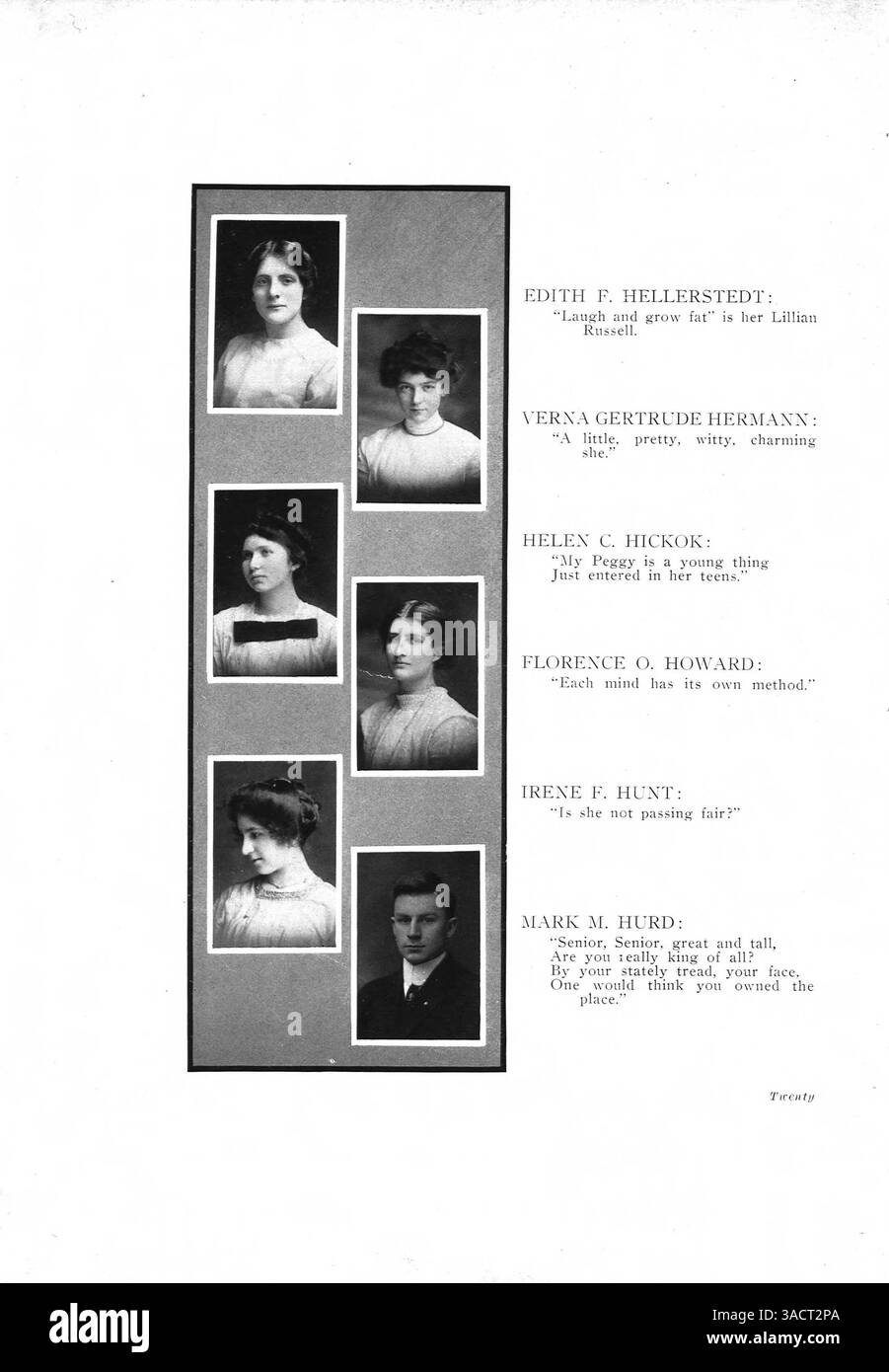 'The Cardinal' yearbook from 1912 documents the academic and ...