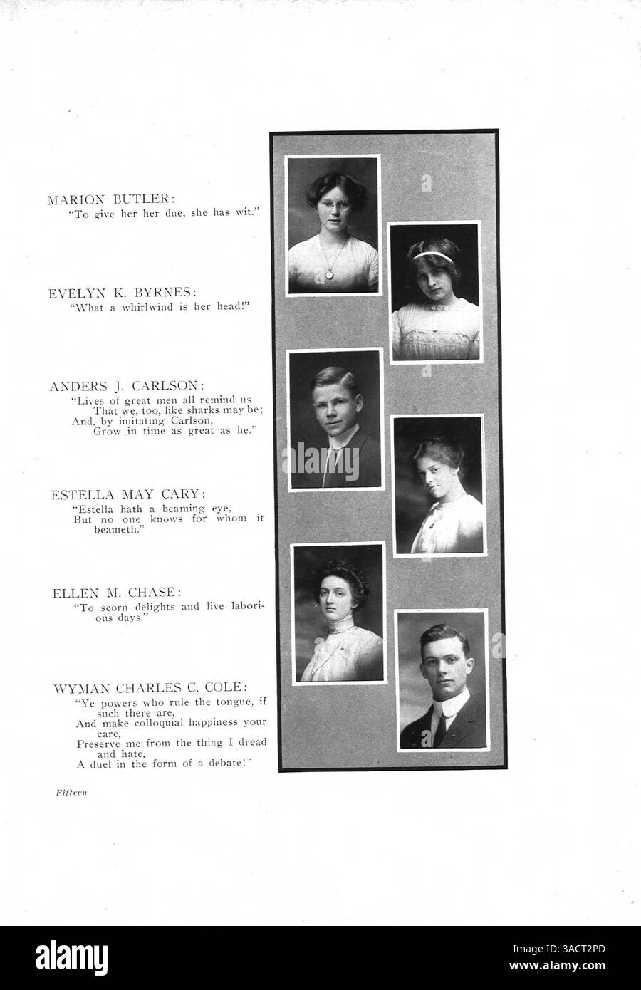 The 'The Cardinal' yearbook from East High, 1912, highlights students ...