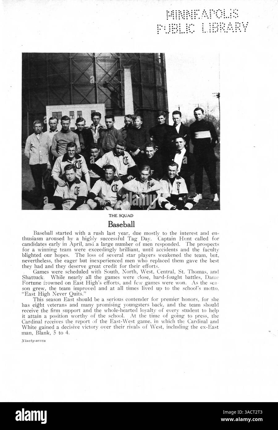 The 1912 edition of 'The Cardinal' yearbook captures students, teachers ...