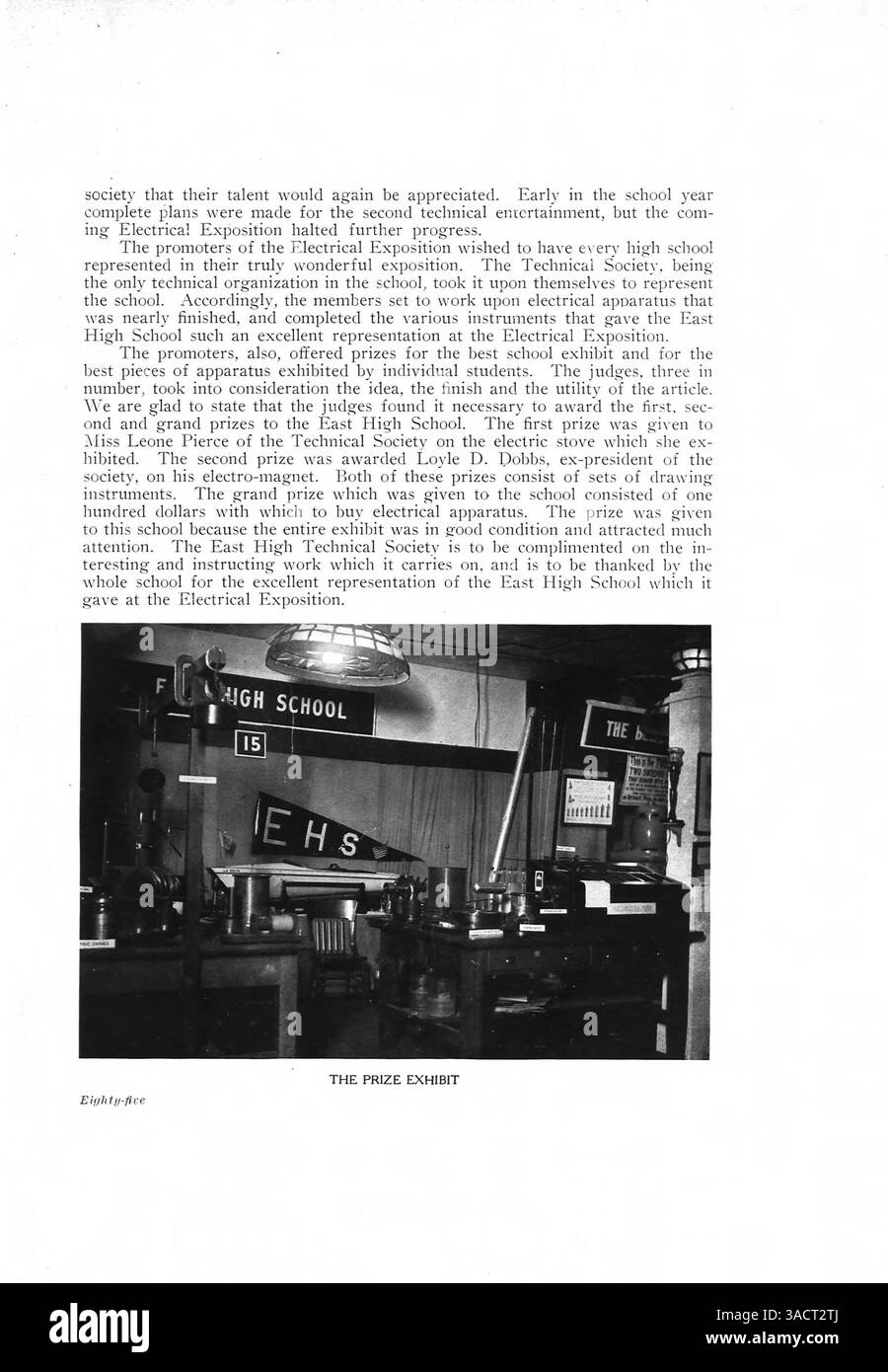 The 1912 'The Cardinal' yearbook from East High School documents the ...