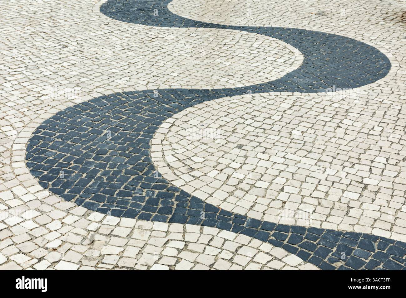 Wavy pavement in portugal hi-res stock photography and images - Alamy