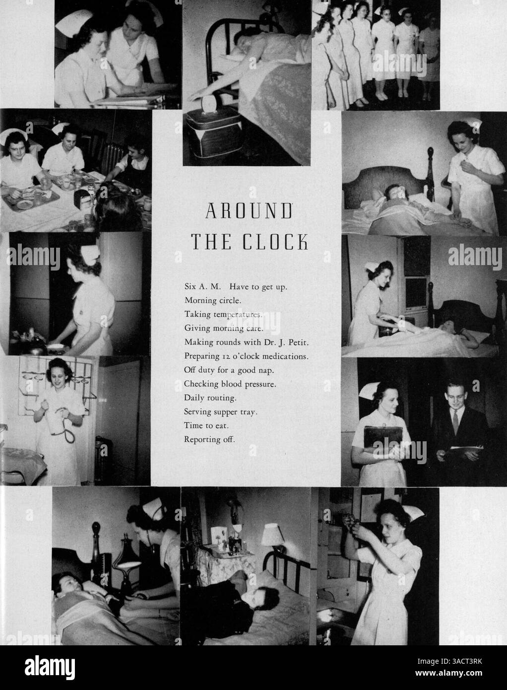 The 1942 yearbook from Fairview Hospital and Nursing School, The Fairviewette, records the ...