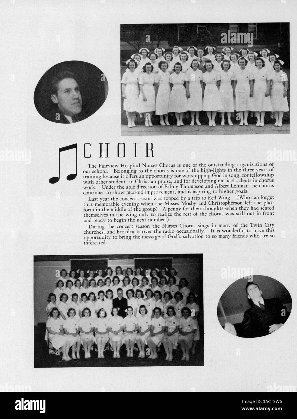 The 1942 yearbook, The Fairviewette, documents the key events, students ...