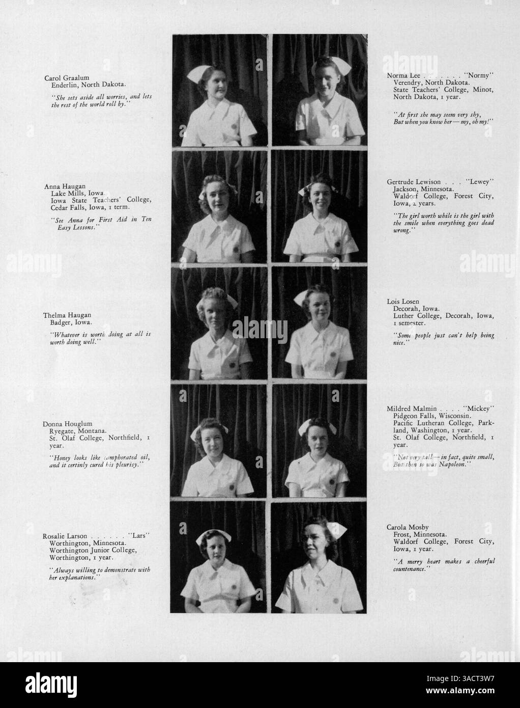 The 1942 edition of The Fairviewette highlights the students, teachers ...