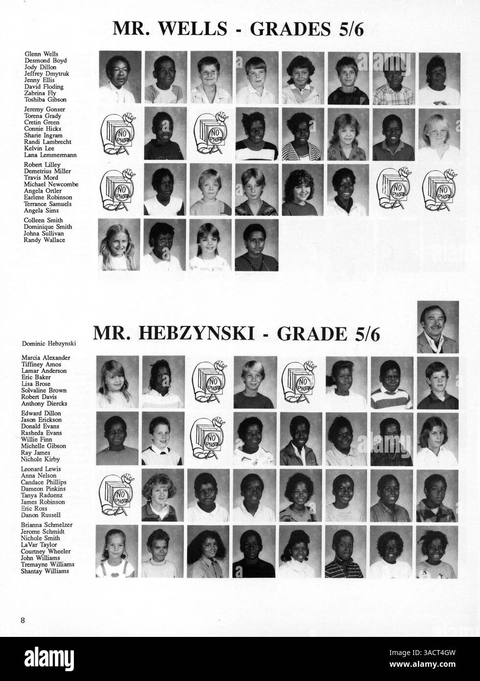 The 1988 edition of Holland Elementary Yearbook highlights the key ...