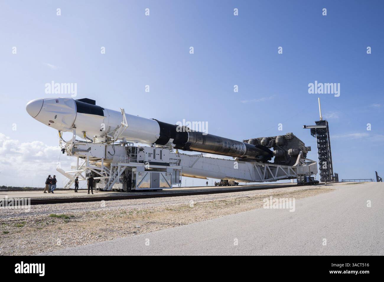 Florida, USA. 31st Mar, 2025. Roll out. SpaceX launched its next ...