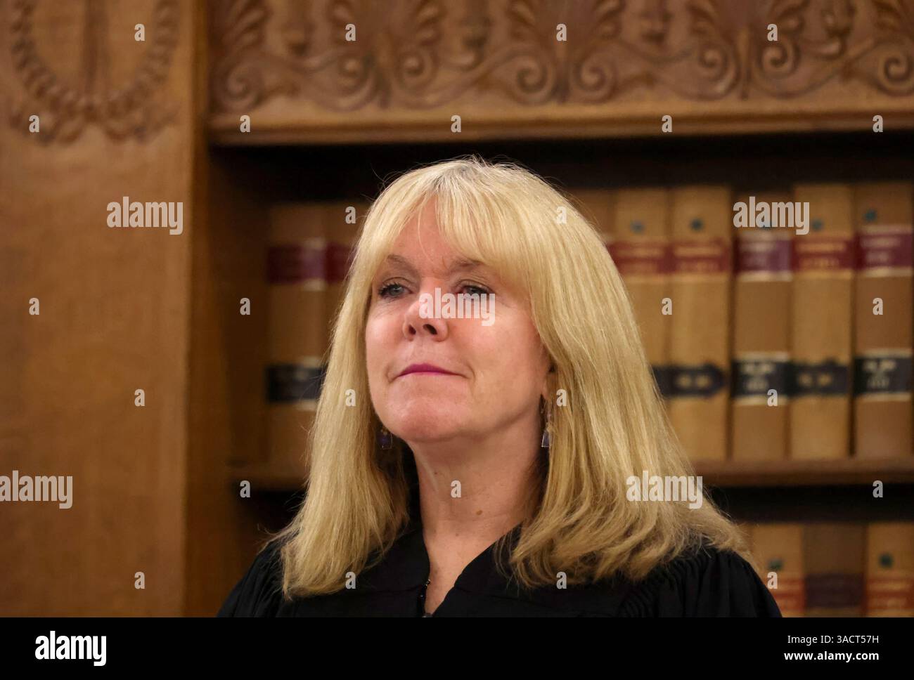 Norfolk Superior Court Judge Beverly Cannone appears at Norfolk ...