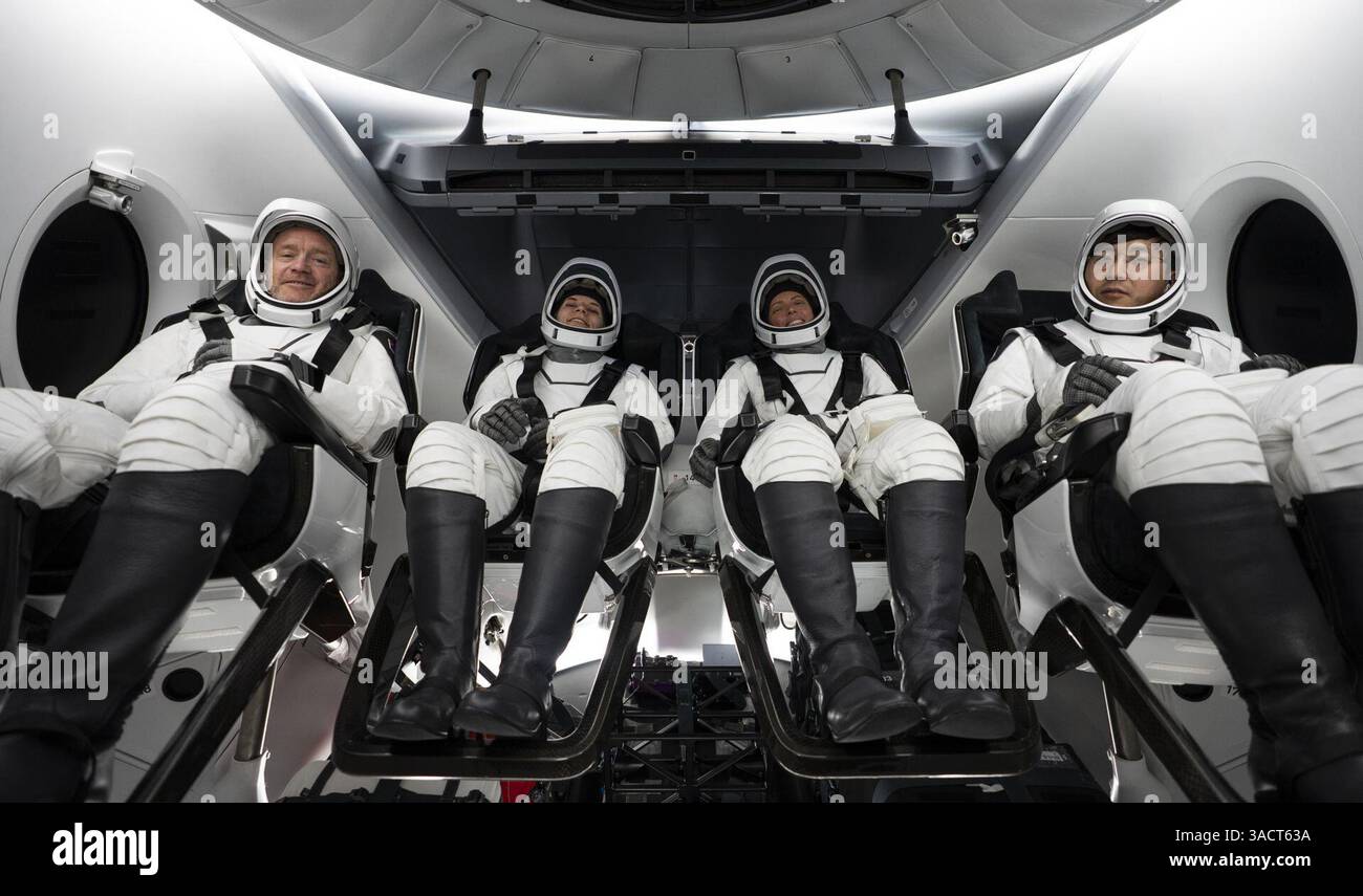 Florida, USA. 31st Mar, 2025. SpaceX launched its next private human ...