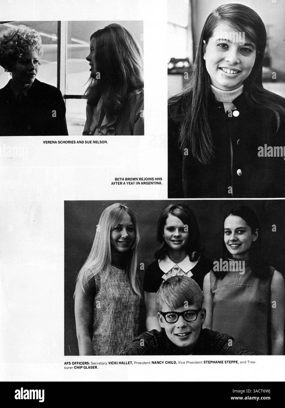 Yearbook from hopkins high school highlights student achievements hi ...