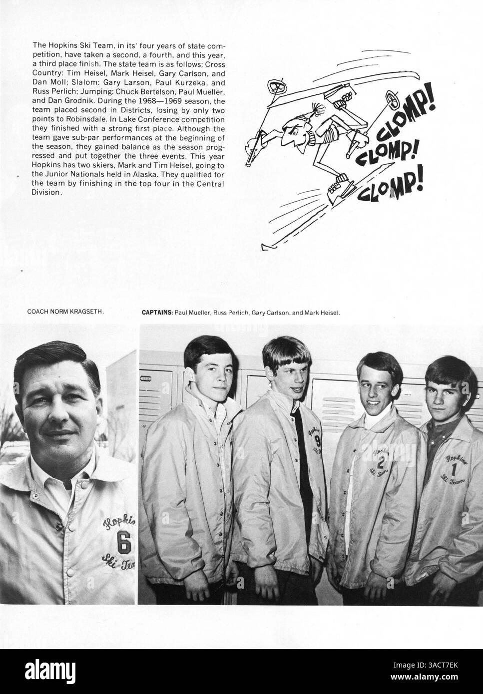 The 1969 Warrior 69 yearbook from Hopkins High School chronicles the ...