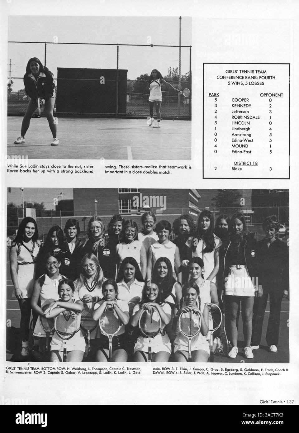 The 1975 Echowan Yearbook highlights St. Louis Park High School's ...