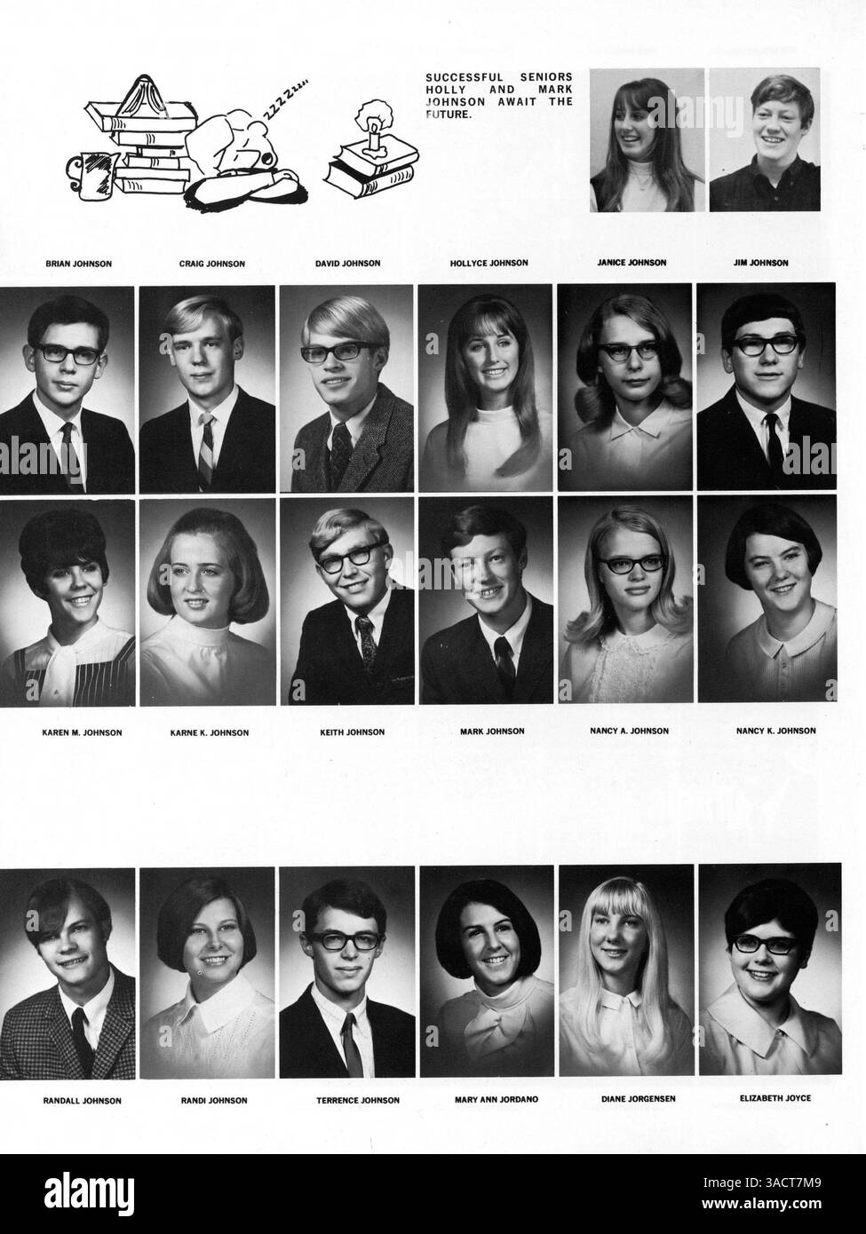 The 1969 Warrior 69 yearbook from Hopkins High School captures the ...
