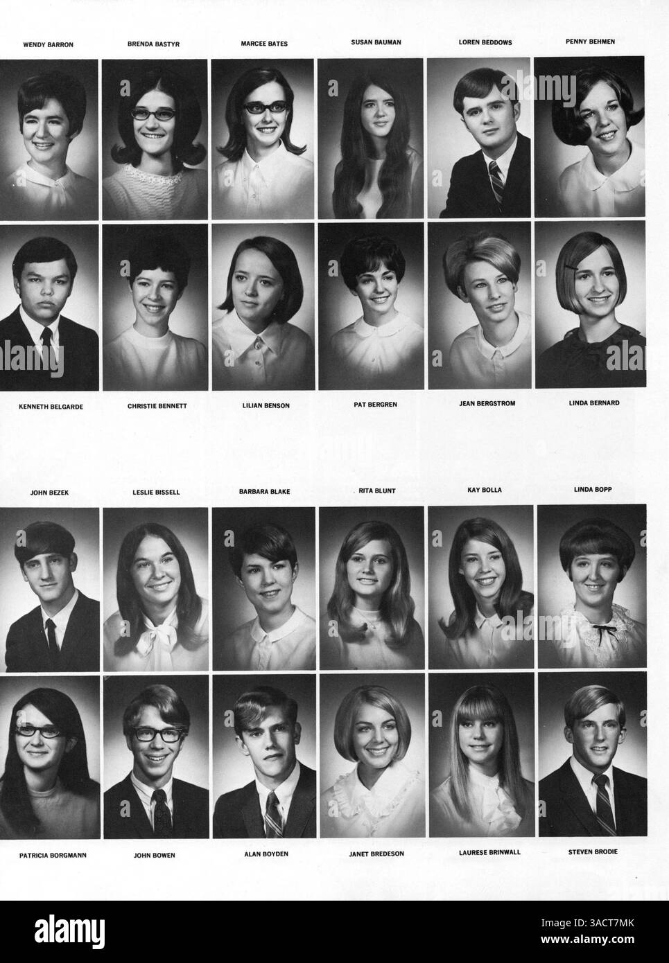 The 1969 Warrior 69 yearbook captures the students, teachers, athletics ...
