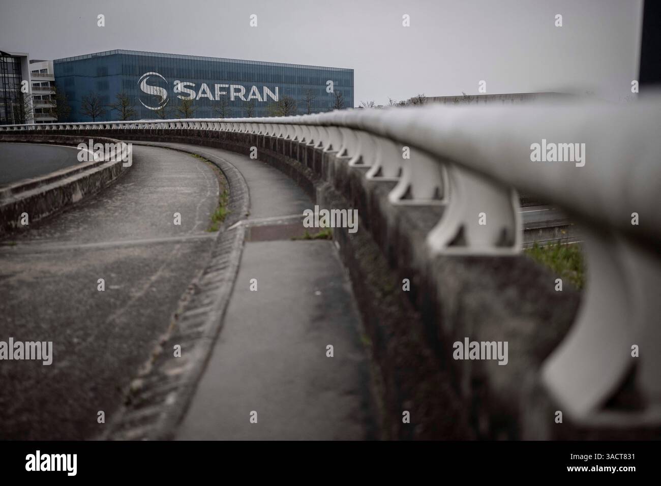 Illustration Logo : Safran Factory is pictured at the Airbus site in ...