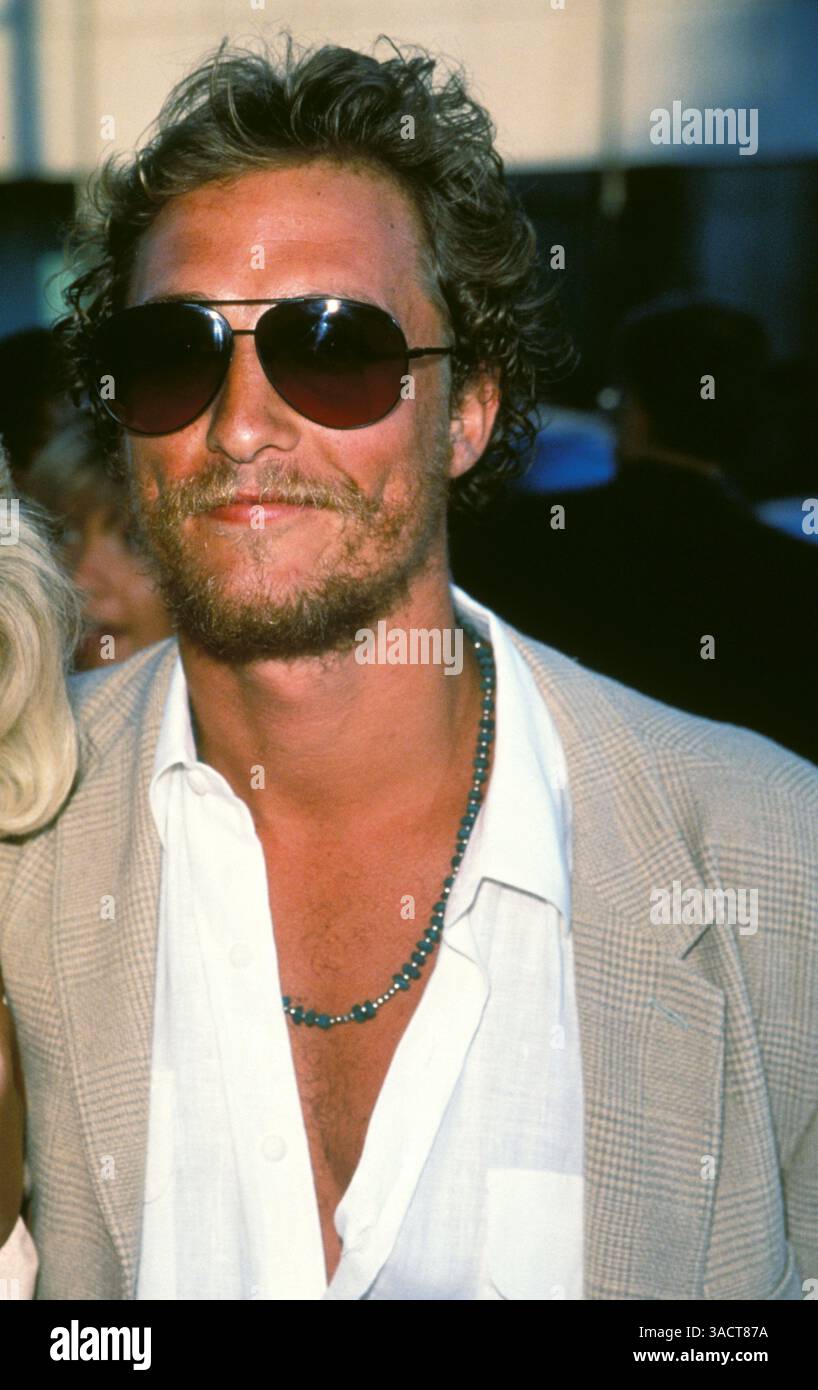 Jul 20, 1996; Los Angeles, CA, USA; Actor MATTHEW McCONAUGHEY at the 'A ...