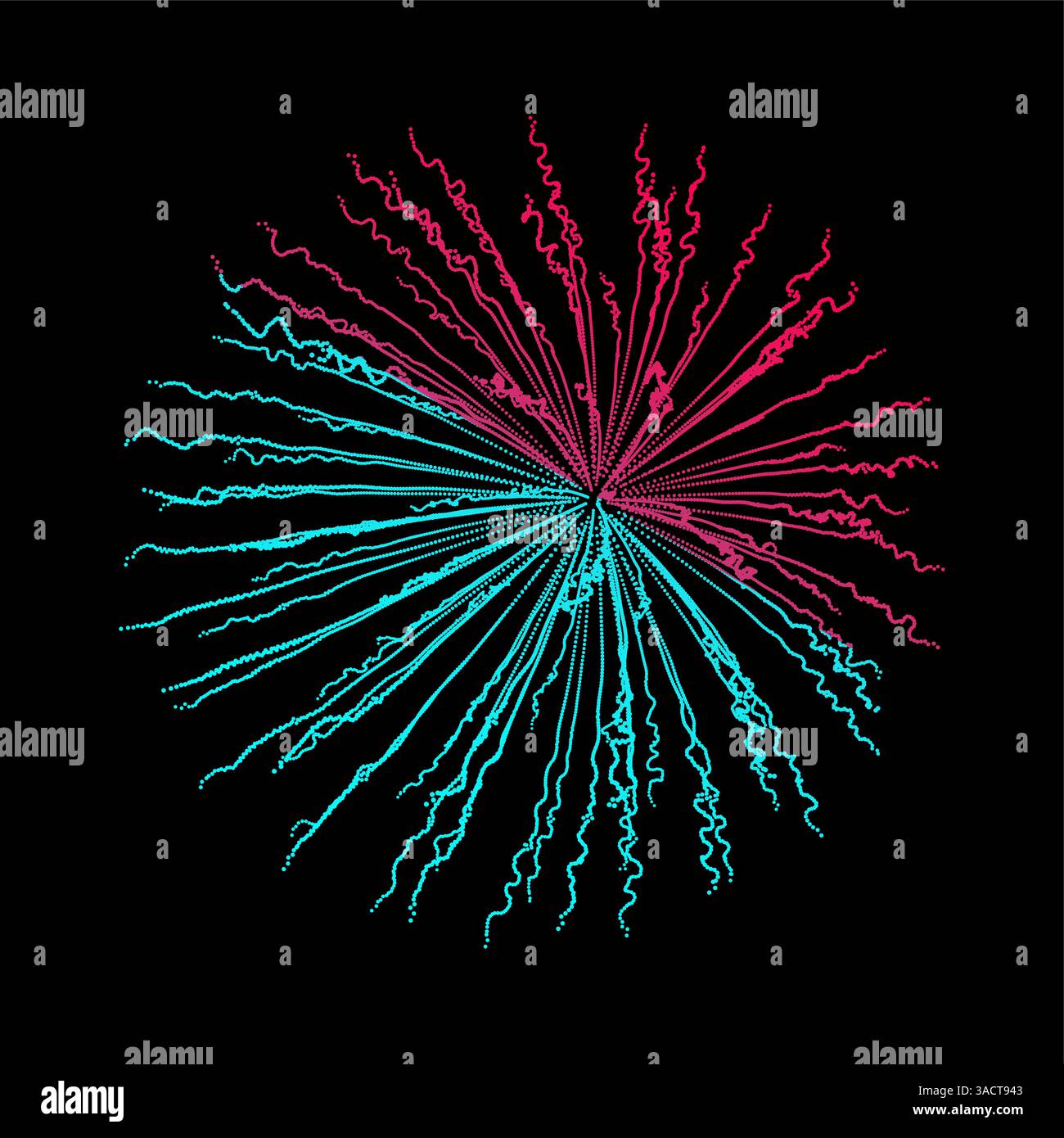 3d Abstract Sphere Array With Dynamic Particles Modern Science And Technology Element Vector