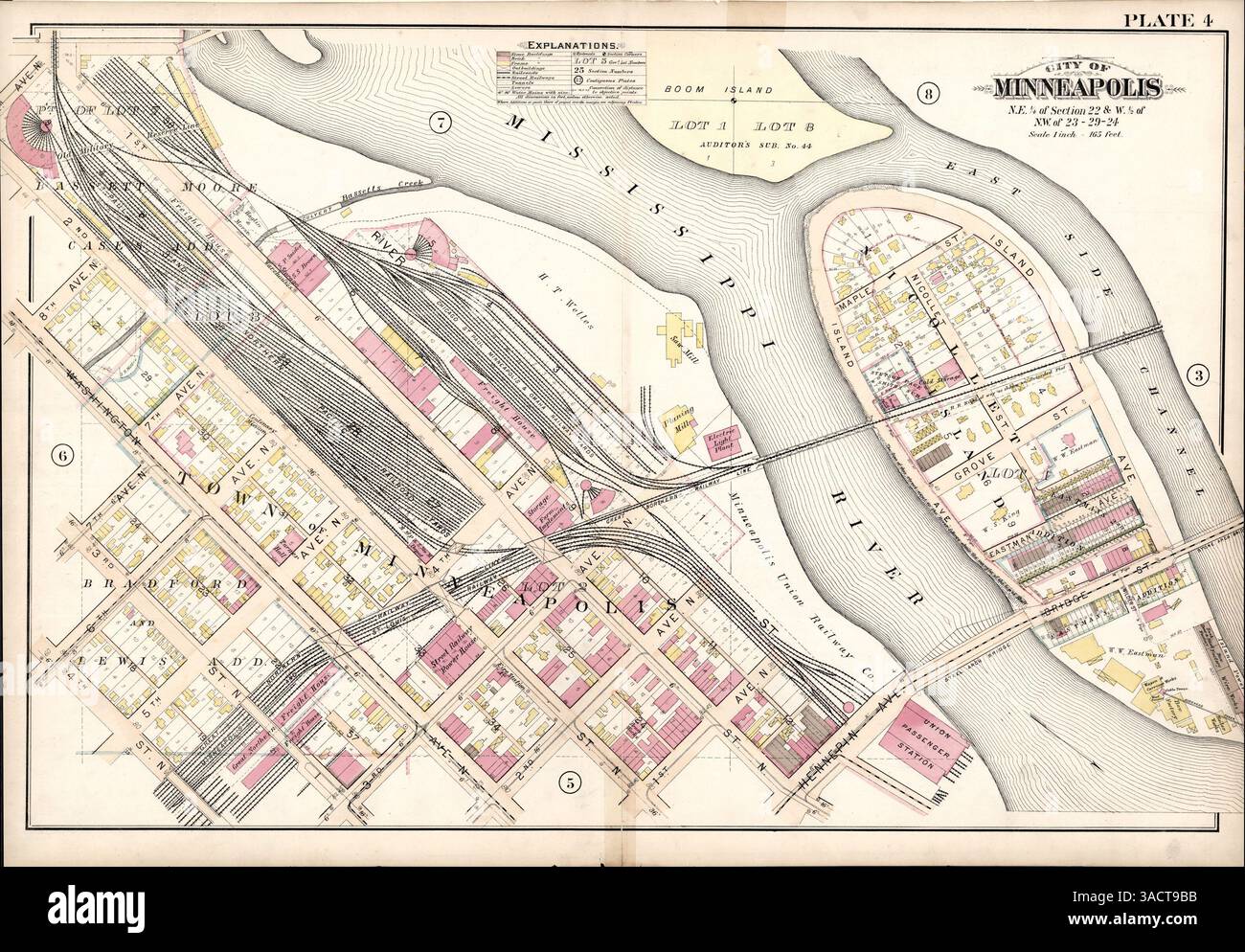 The Atlas of Minneapolis provides maps and surveys showing key city ...