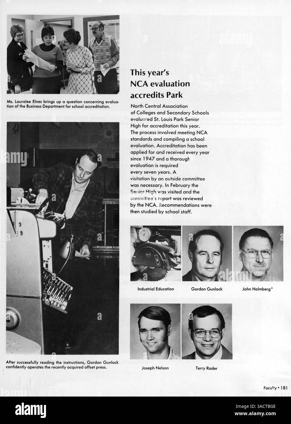 This 1975 Echowan Yearbook from St. Louis Park High School showcases ...
