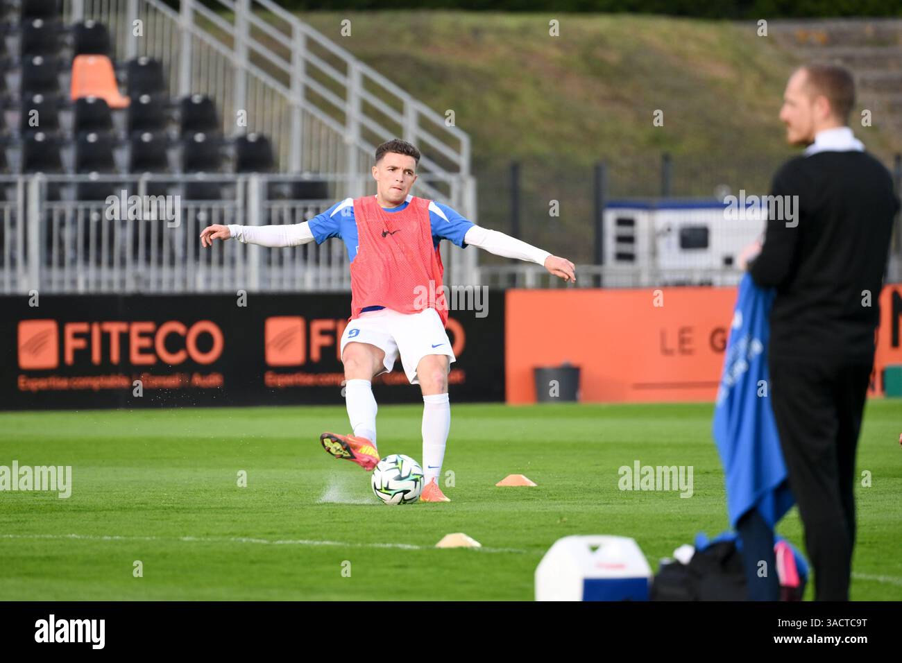 09 Alan KEROUEDAN (gf38) during the Ligue 2 BKT match between Laval and ...