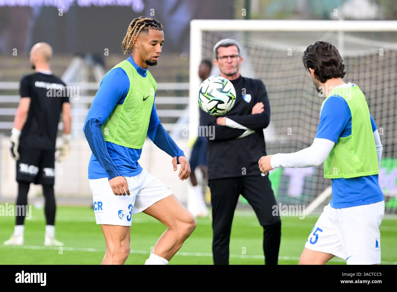 38 Ayoub JABBARI (gf38) during the Ligue 2 BKT match between Laval and ...
