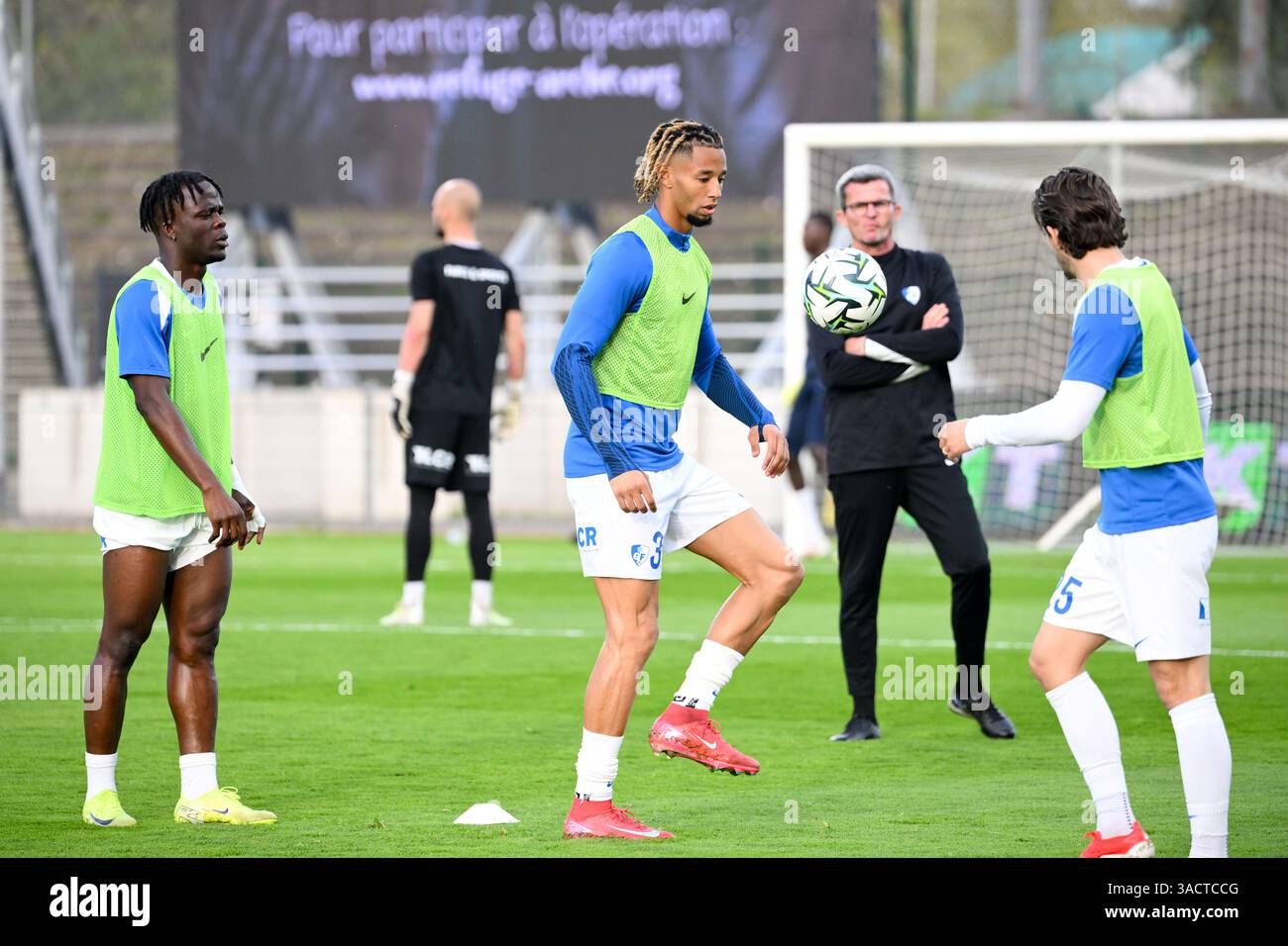 38 Ayoub JABBARI (gf38) during the Ligue 2 BKT match between Laval and ...