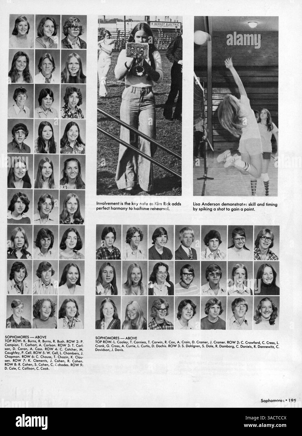 The 1975 echowan yearbook records the major moments and activiti hi-res ...