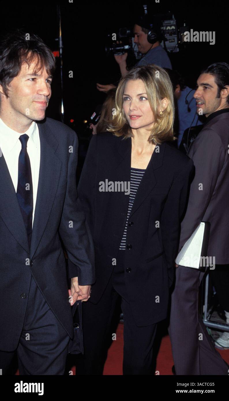 Dec 17, 1996; Los Angeles, CA, USA; Actress MICHELLE PFEIFFER and ...