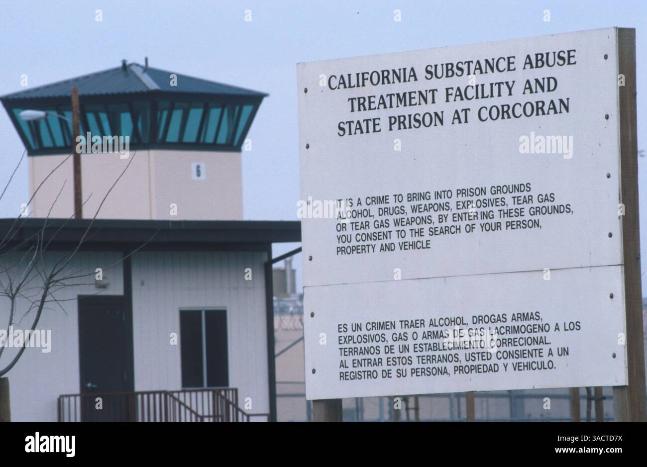 Feb 14, 2000; Cocoran, California, USA; The California State Prison ...