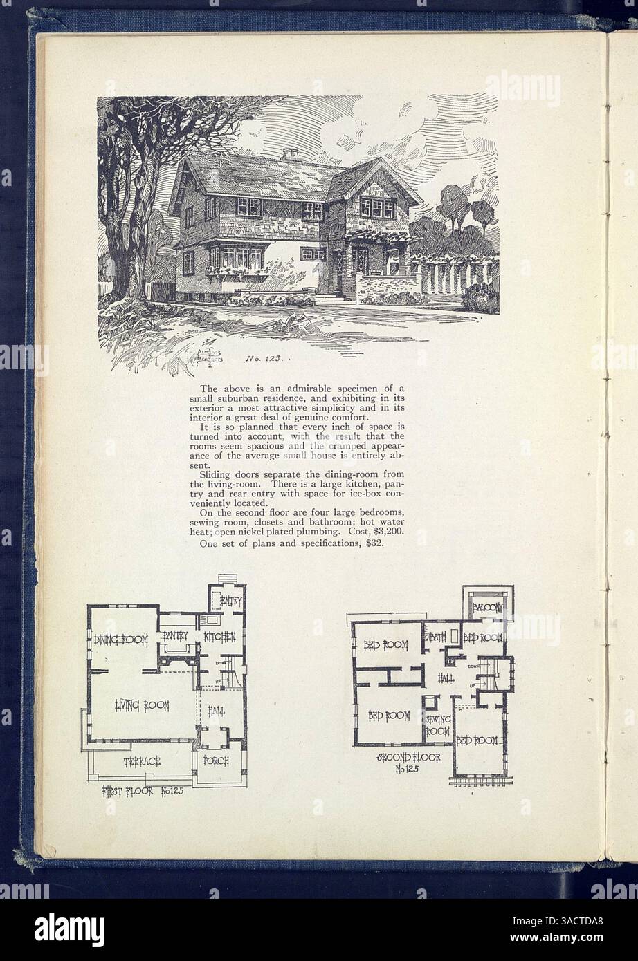 This 1915 catalog offers over fifty designs for homes by Lindstrom ...