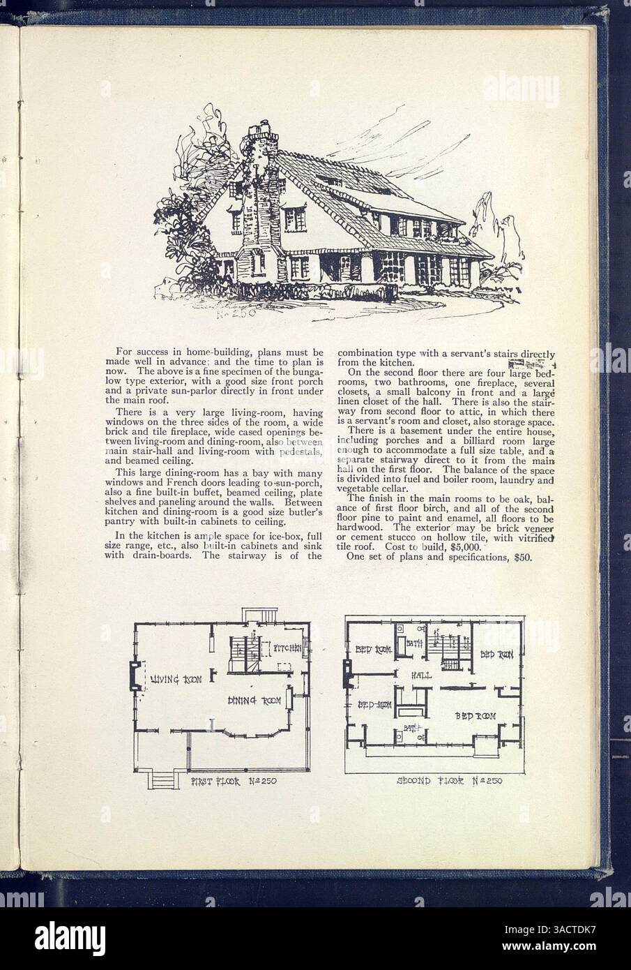 The Lindstrom & Almars 1915 catalog offers over fifty house designs by ...