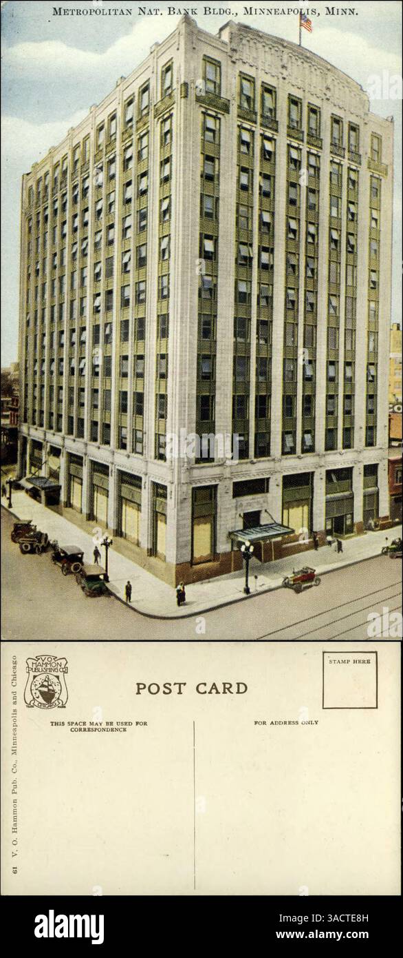 This image shows the exterior of the metropolitan national bank hi-res ...