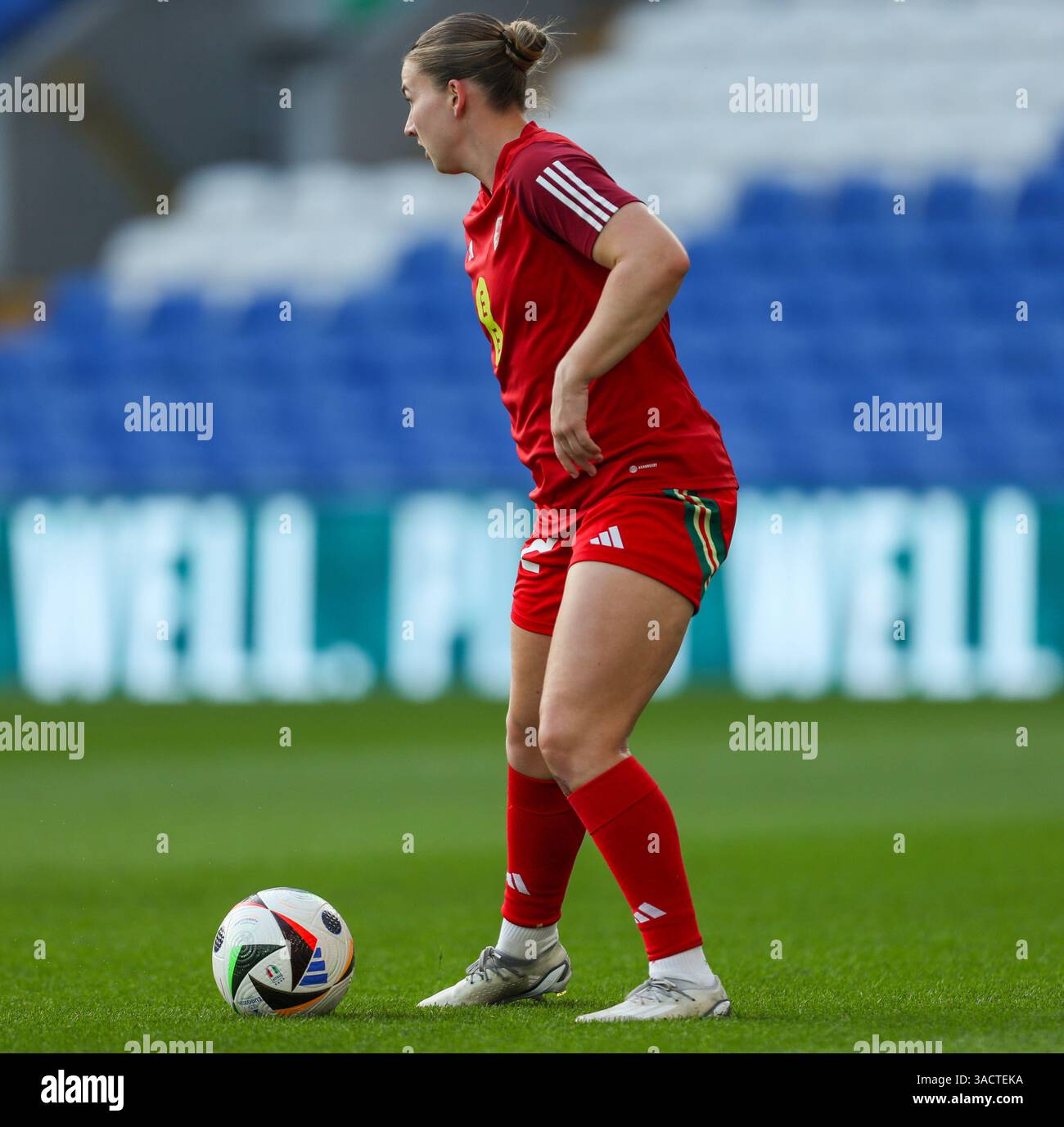 Cardiff City Stadium, Cardiff, UK. 4th Apr, 2025. Womens Nations League ...