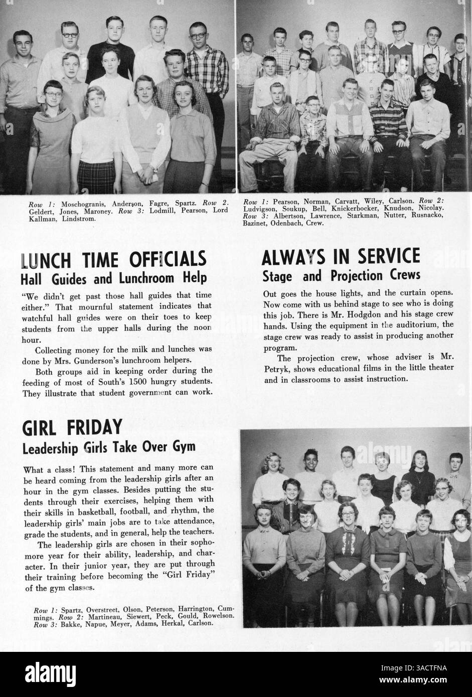 Yearbook documents the significant moments of the 1957 1958 school year ...